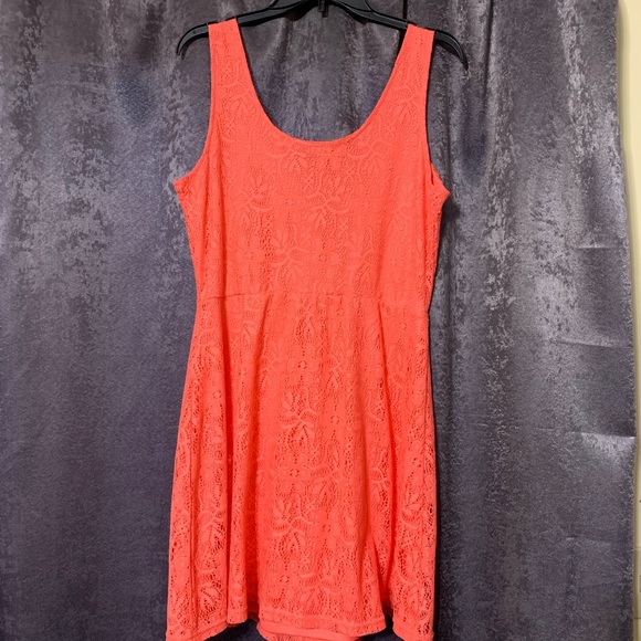 Metaphor | Dresses | Coralpink Lace Metaphor Dress | Poshmark